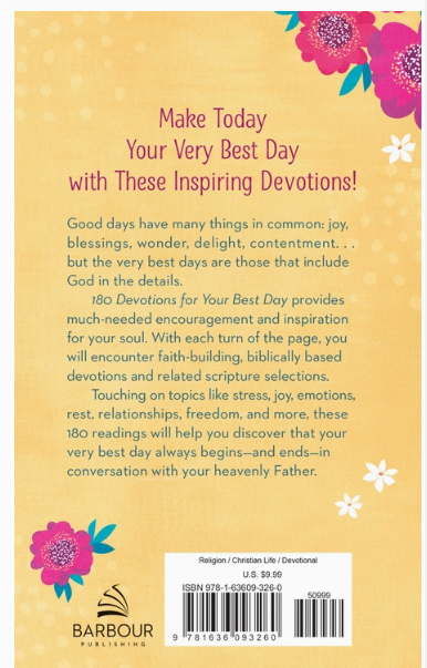 180 Daily Devotions for Your Best Day | Southern Grace Farms