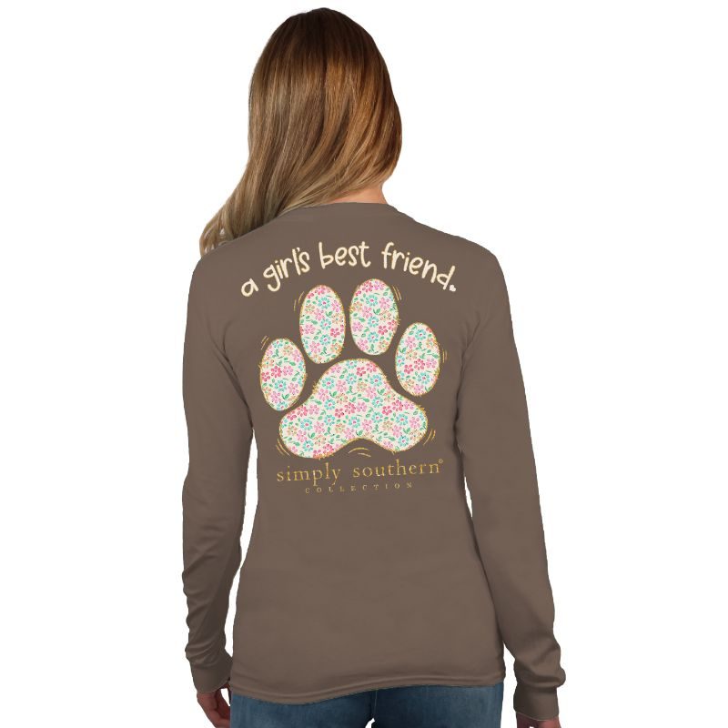 Simply Southern Girl's Best Friend Long Sleeve | Southern Grace Farms
