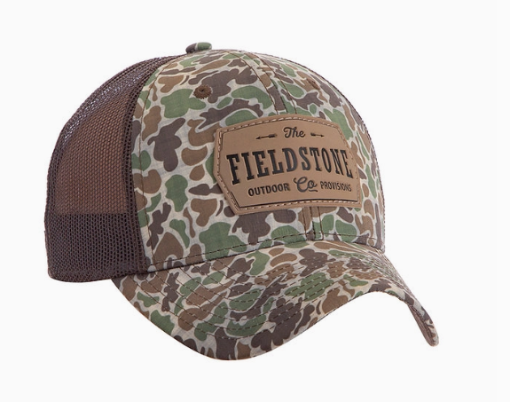 YOUTH Fieldstone Camo Logo hat | Southern Grace Farms