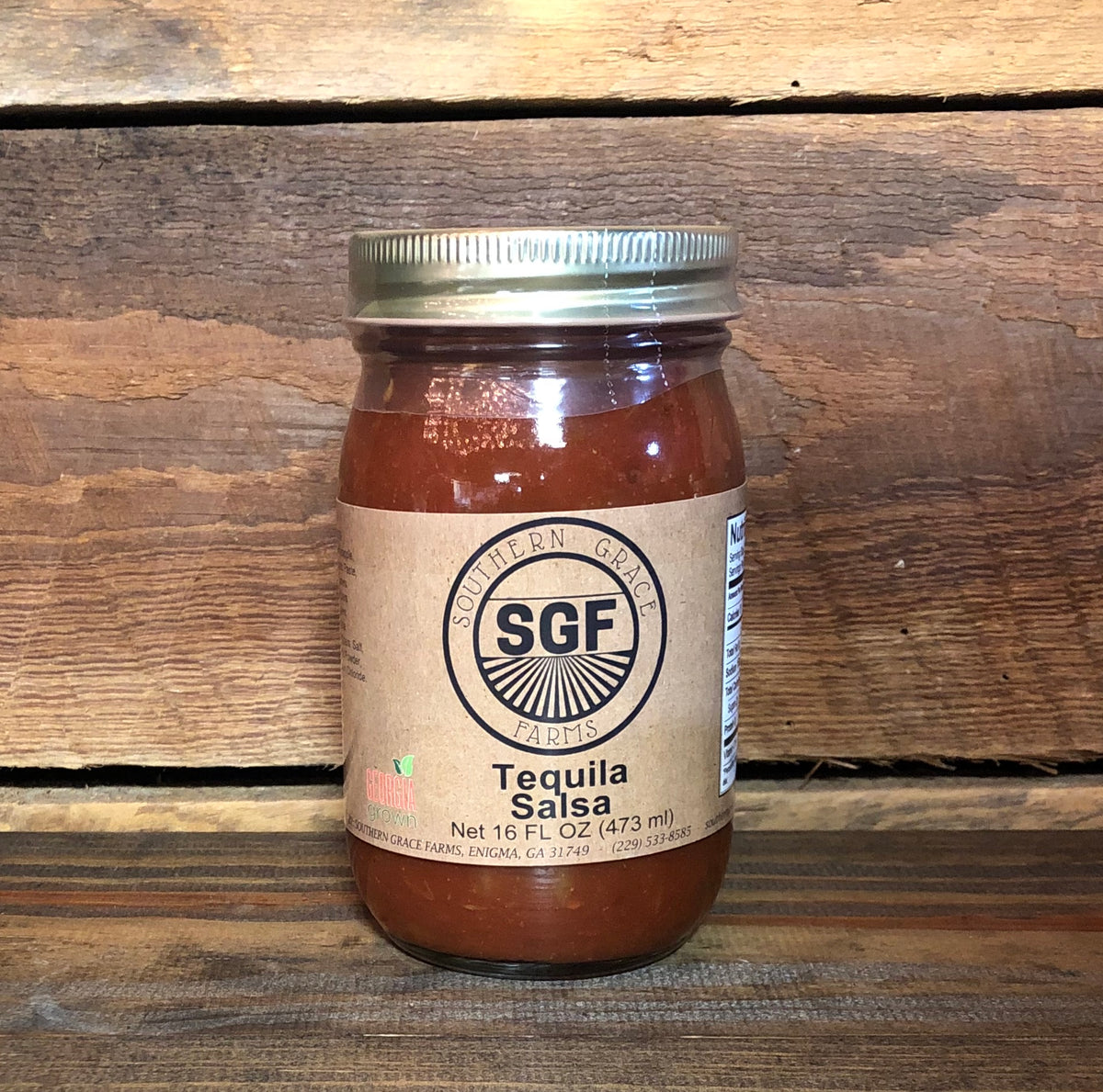 Southwestern Tequila Salsa | Southern Grace Farms