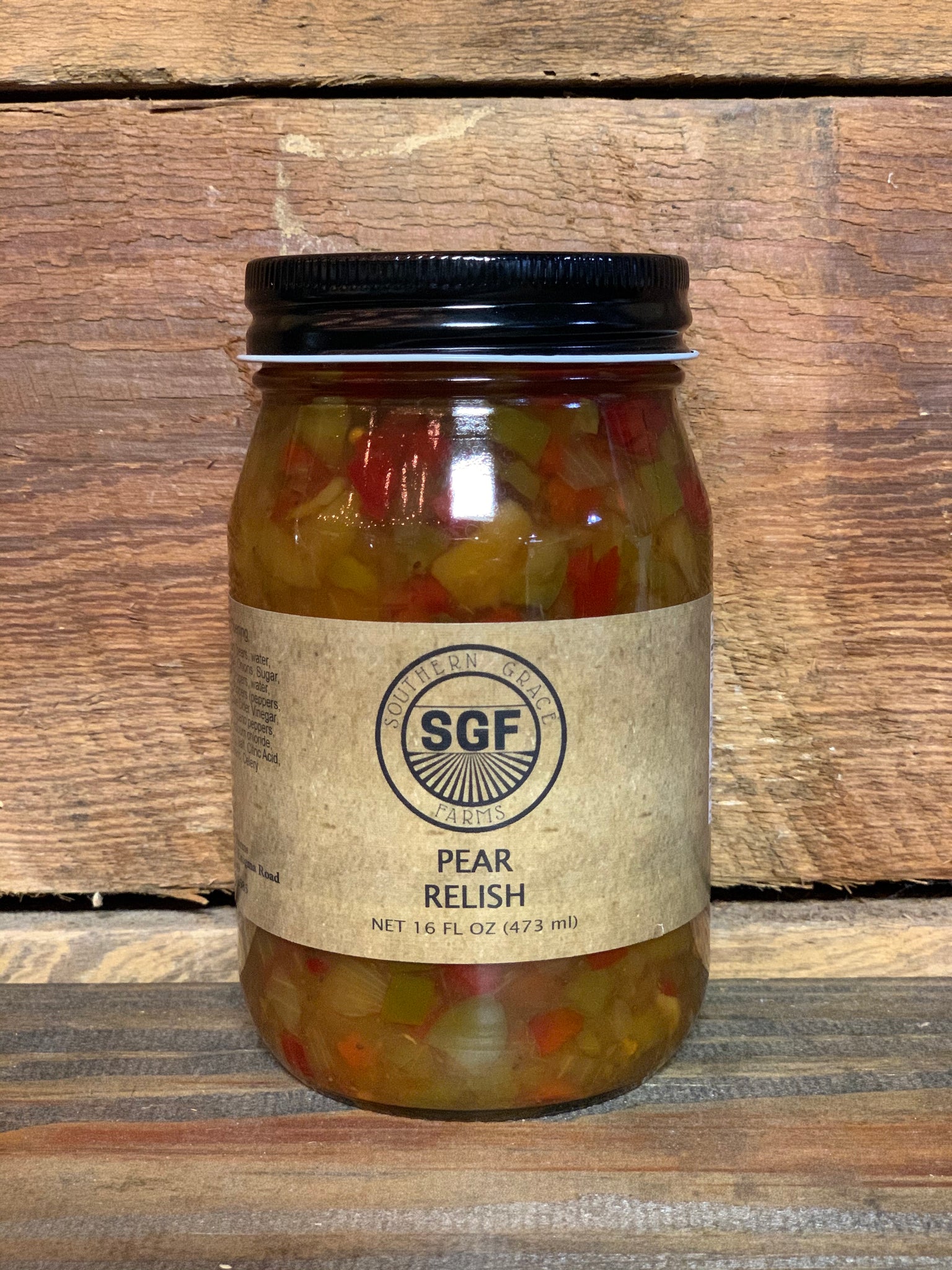 Pear Relish | Southern Grace Farms
