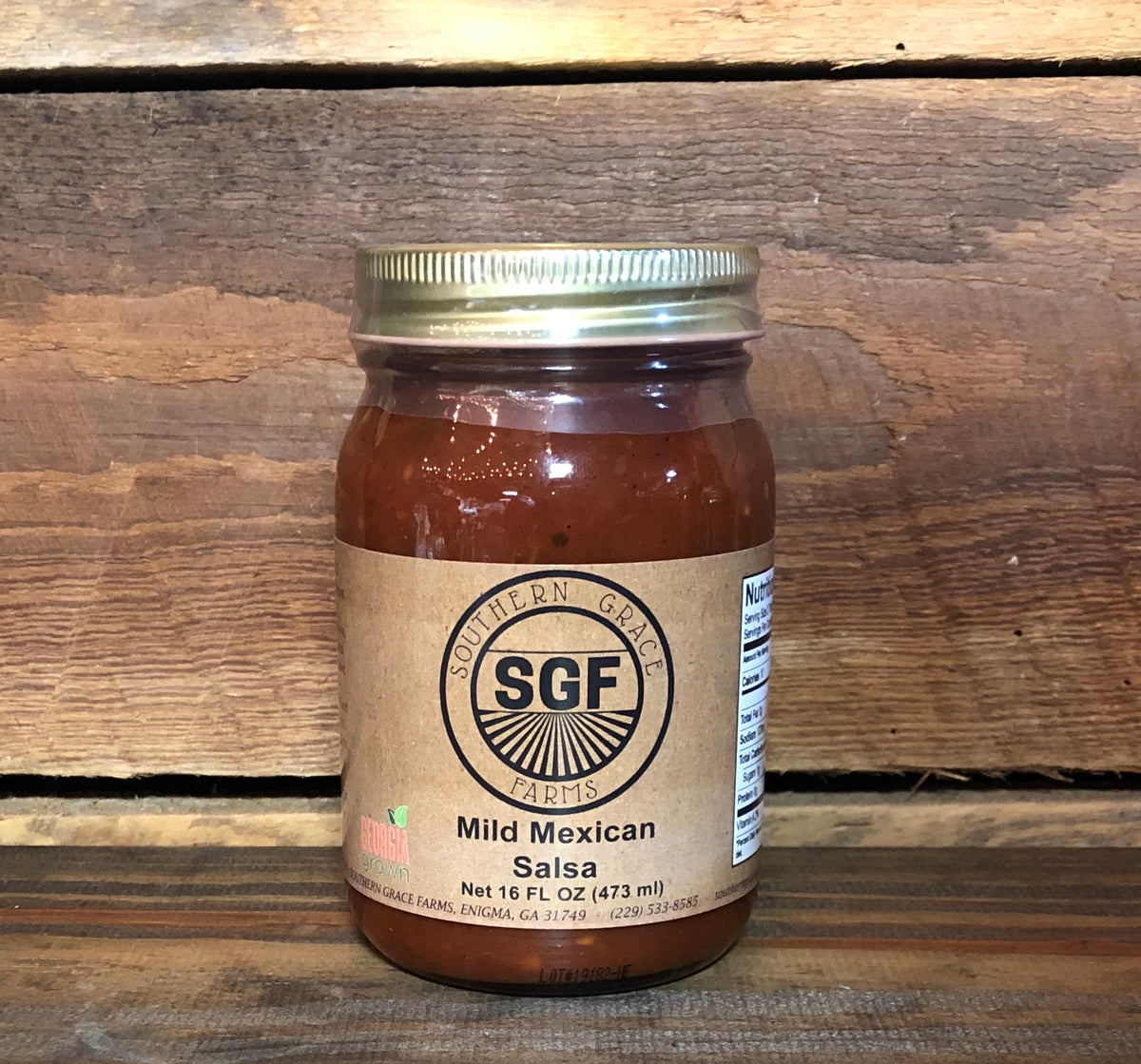Georgia Grown Mild Mexican Salsa | Southern Grace Farms