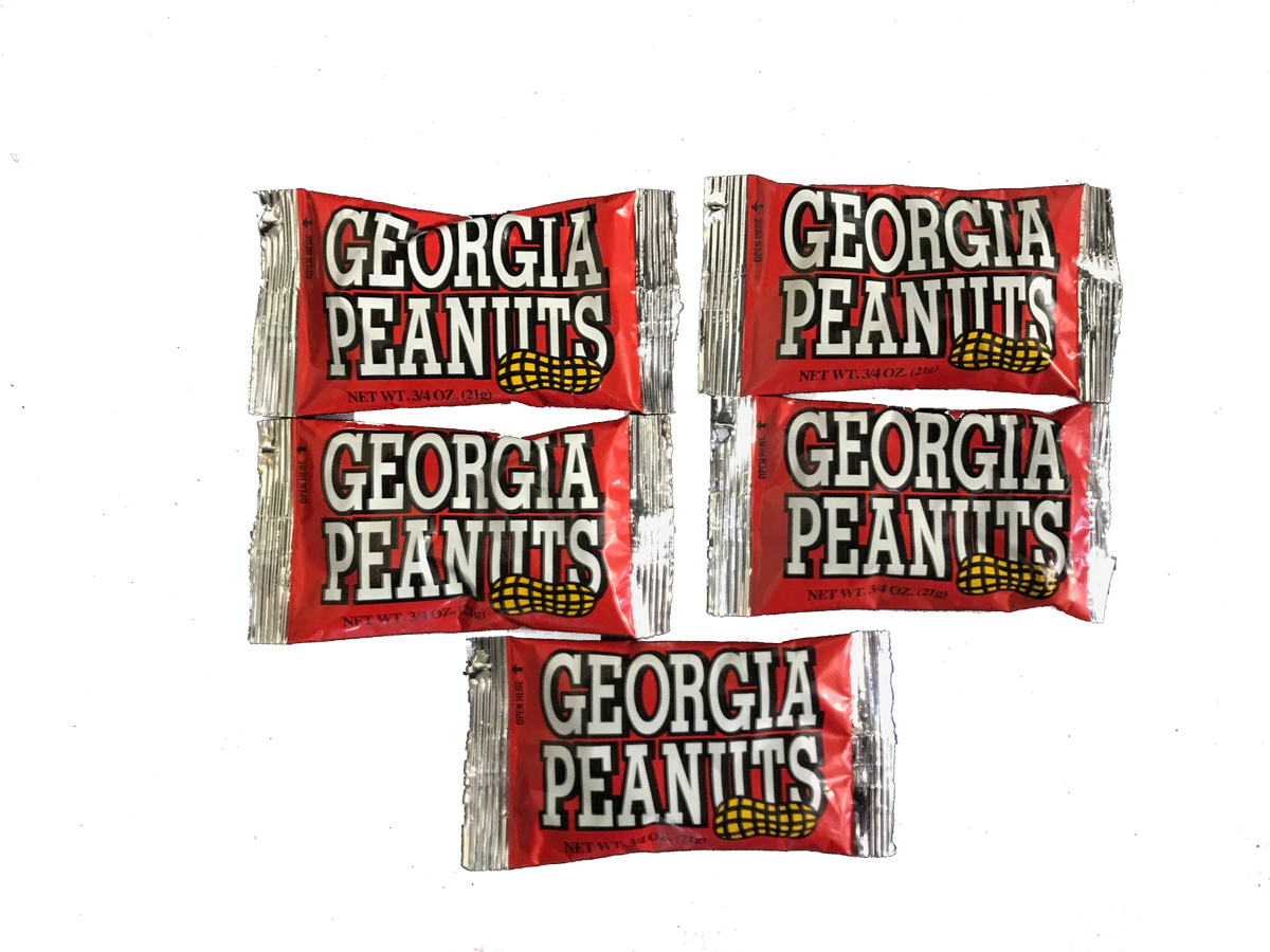 Georgia Souvenir Snack Pack Roasted, Salted Peanuts | Southern Grace Farms