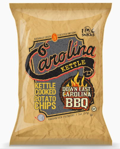 Carolina Kettle Down East BBQ Chips, North Carolina Grown | Southern ...