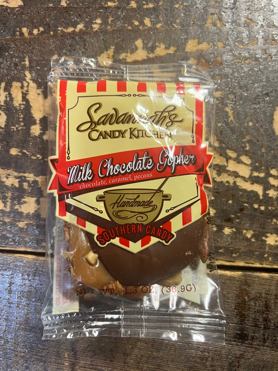 Savannah Candy Kitchen Milk Chocolate Gopher | Southern Grace Farms