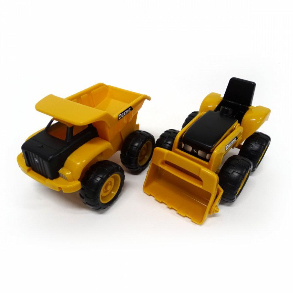 John Deere Dump Truck & Tractor Construction Sandbox Set | Southern ...