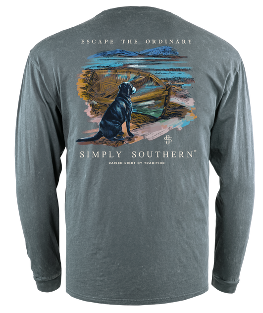 Simply Southern Long Sleeve Dog Lake Shirt | Southern Grace Farms