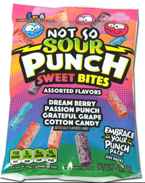 Sour Punch Not So Sour Sweet Gummi Candy | Southern Grace Farms