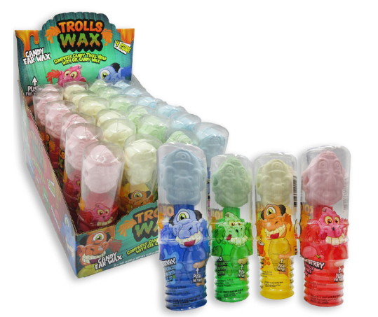 Raindrops Trolls Wax Candy | Southern Grace Farms